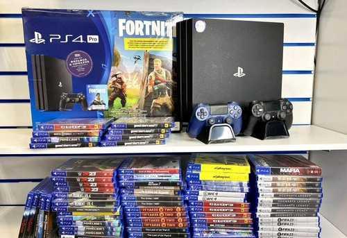 Playstation 4 Fat Slim Pro 1Tb + игры