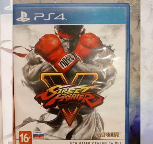 Новый Диск для приставки PS4 Street Fighter 5
