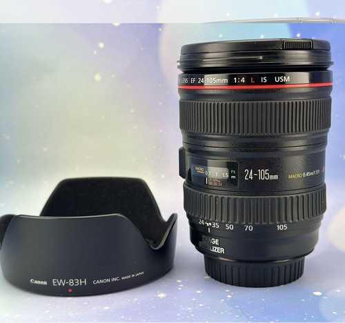 Canon EF 24-105mm f/4L IS USM (sn 23674)