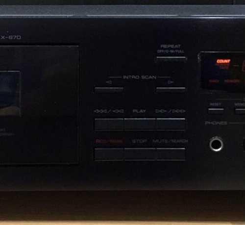 Дека кассетная Yamaha KX-670