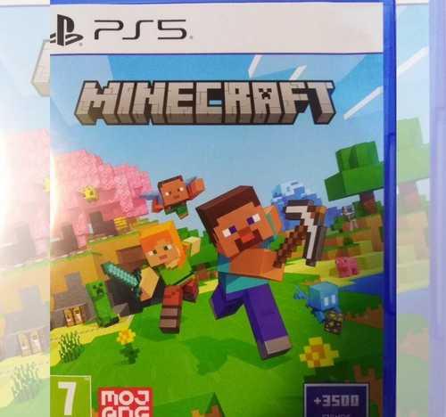 Игры для Ps5 Minecraft диск в отличном состоянии