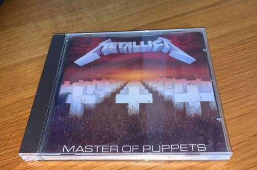 Metallica Master of Puppets CD Made in Germany