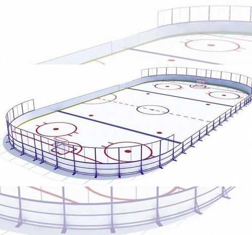 Хоккейная коробка от производителя