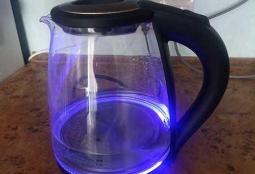 Стеклянный электрический чайник lira