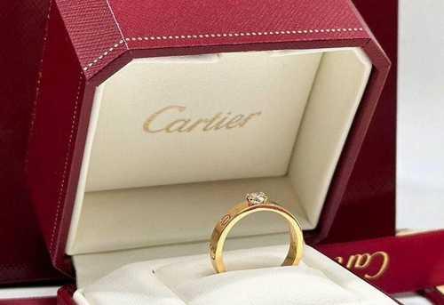 Cartier Love Кольцо Помолвочное Золото