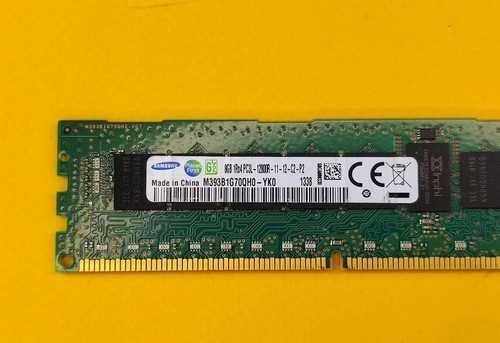 DDR3 8GB 1600 MHz ECC REG samsung 1Rx4 Серверная