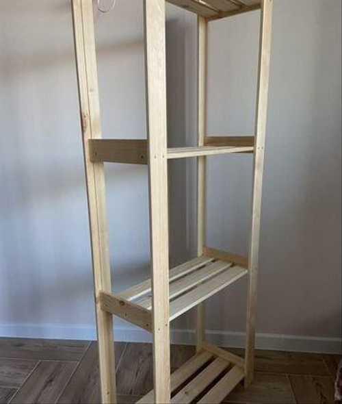 Стеллаж IKEA деревянный