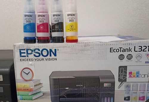Новое цветное мфу Epson L3210 3в1