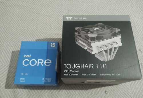 Процессор i5 11400F BOX + Thermaltake Toughair 110