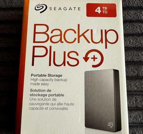 Внешний HDD Seagate Backup Plus 4TB