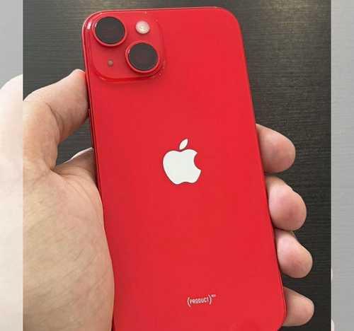 Корпус iPhone 14 в сборе Red (Оригинал)