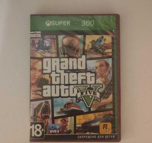 Диск для xbox 360 Gta 5