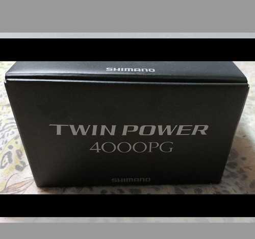 Катушка shimano twin power 4000 pg