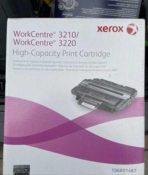 Картридж лазерный Xerox 106R01487