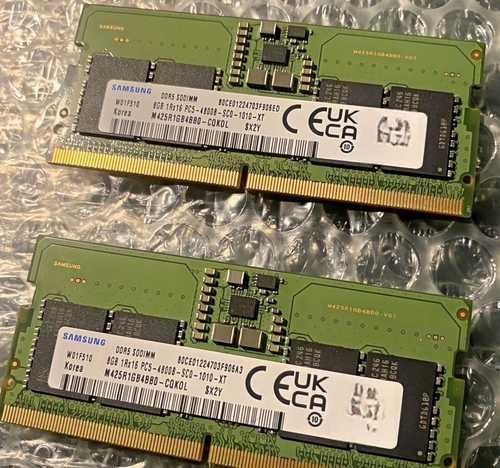 Память DDR5 sodimm 8Gb, 4800MHz Samsung