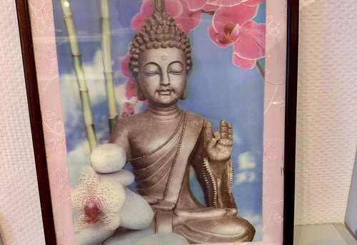 Голографическая картина "Будда"