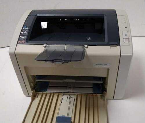 Принтер HP LaserJet 1022 с пробегом