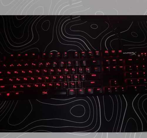 Игровая механическая клавиатура HyperX