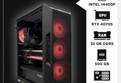 Игровой пк RTX 4070 Super / i5-14400F / DDR5 32GB