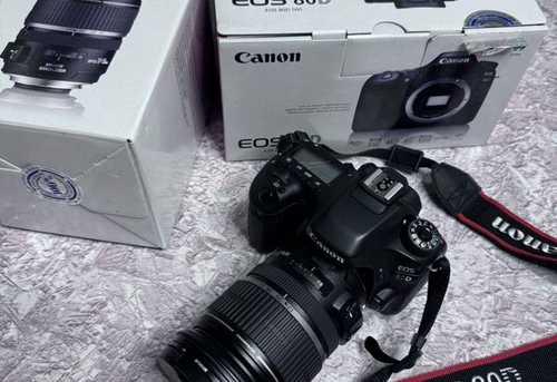 Canon 80D + объектив 17-55 светосила 2.8