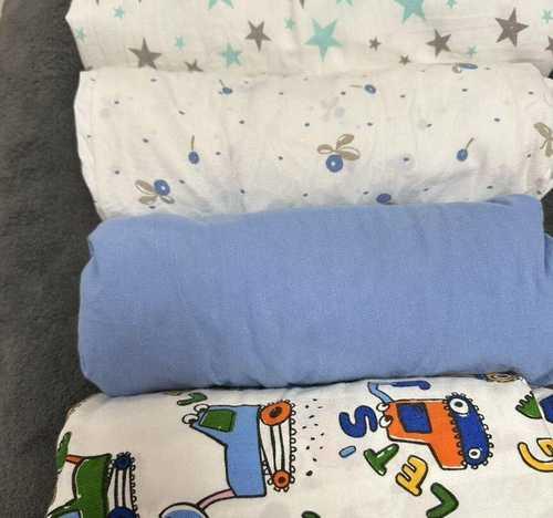 Простыни на резинке IKEA 120*60
