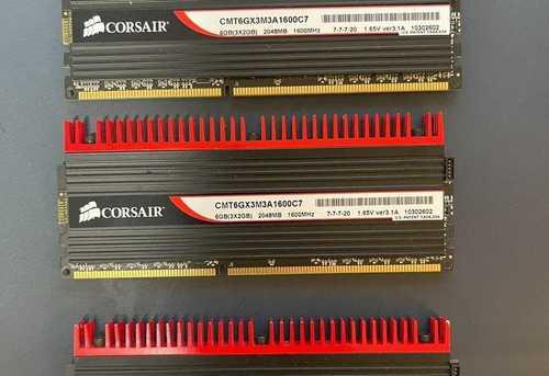 Corsair Dominator-GT DDR3 CMT6GX3M3A1600C7 3x2Gb