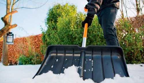 Лопата для уборки снега, пластик, поликарбонат