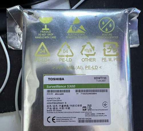 Hdd Toshiba 2tb новый