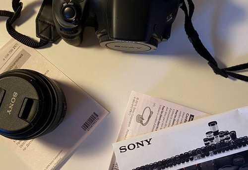 Зеркальный фотоаппарат Sony slt a58 kit