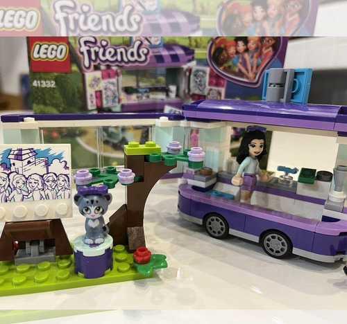 Lego friends 41332, 41310 Служба доставки подарков