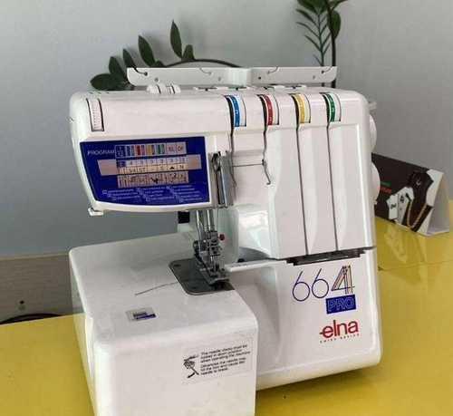 Швейная машинка Оверлок Elna 664 Pro