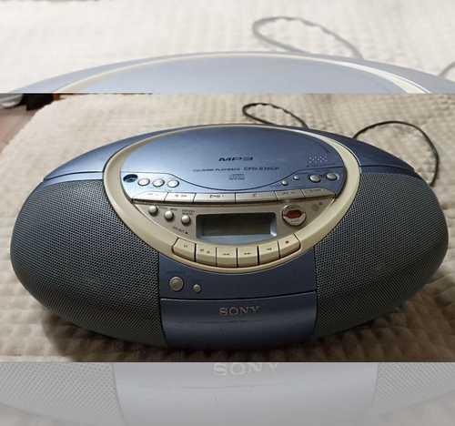 Sony магнитола cd r r/rw playback CDF-S35CP