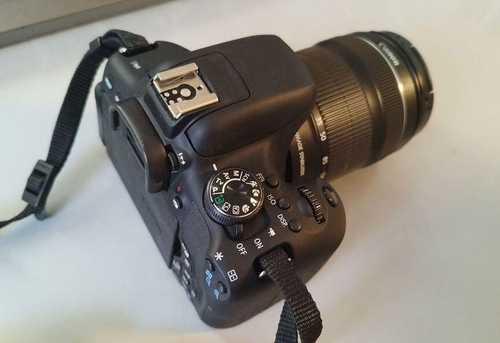 Зеркальный фотоаппарат canon 750d kit