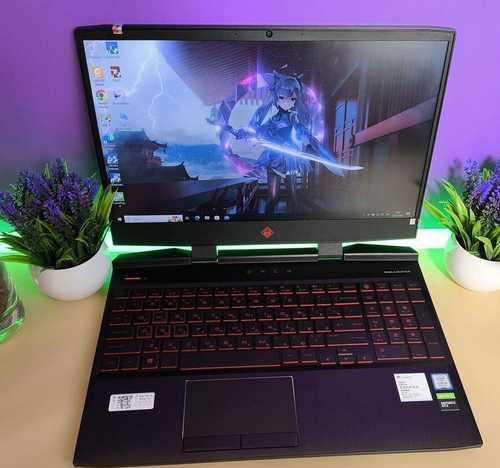 Бюджетный игровой ноутбук HP: i5/GTX1050/8GB/512GB