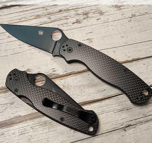 Нож Spyderco Paramilitary 2 Carbon