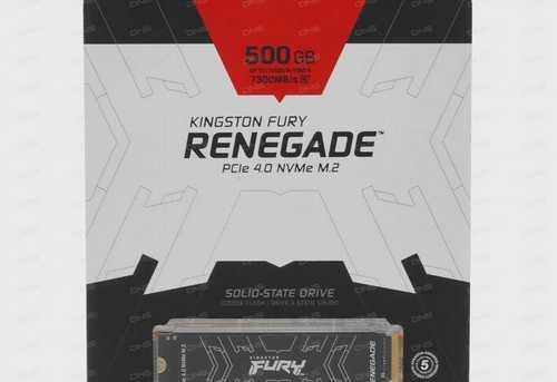 500 гб SSD M.2 nvme Kingston fury Renegade