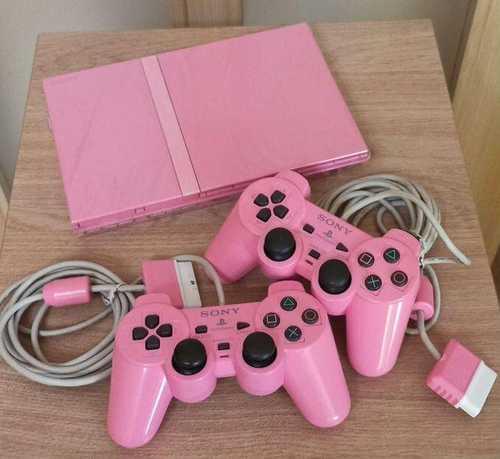 Sony PS2 slim pink