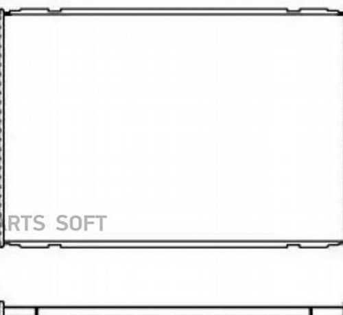 Радиатор охлаждения Рендж Ровер Эвок 2011