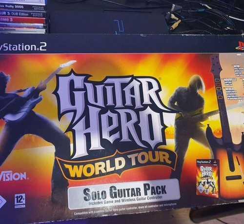 Guitar Hero: World Tour PS2 комплект