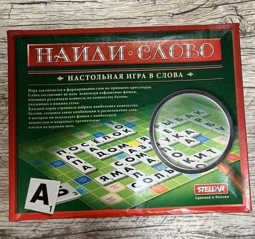 Игра настольная "найди слово"