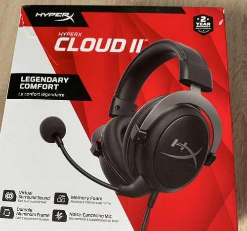 Игровые наушники hyperx cloud 2