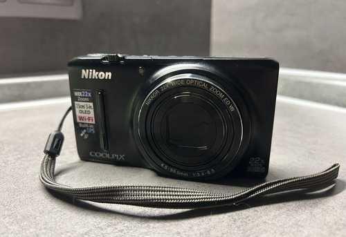 Корманная зеркальная камера Nikon coolpix s9500