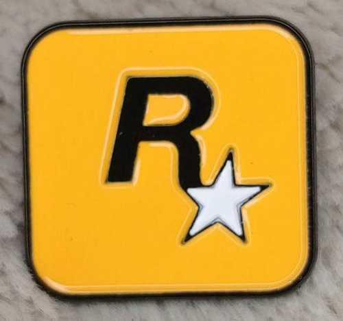 Металлический значок GTA Rockstar