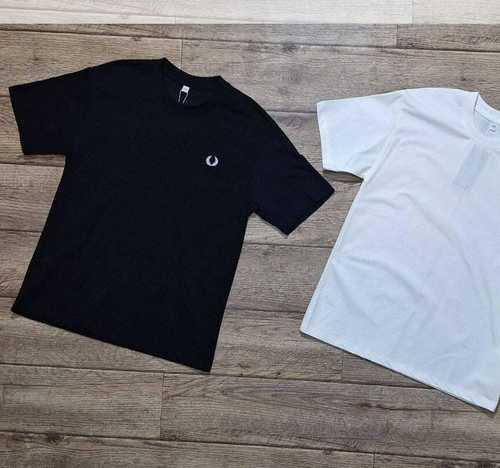 Футболка Fred Perry black&white свободный крой