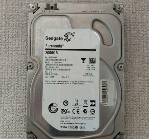 Жесткий диск 2 тб Seagate