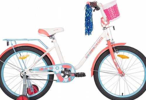 Велосипед sitis molly 20" (2023) White-Pink Vol177