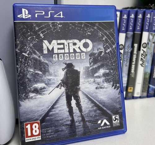 Metro exodus PS4 диск