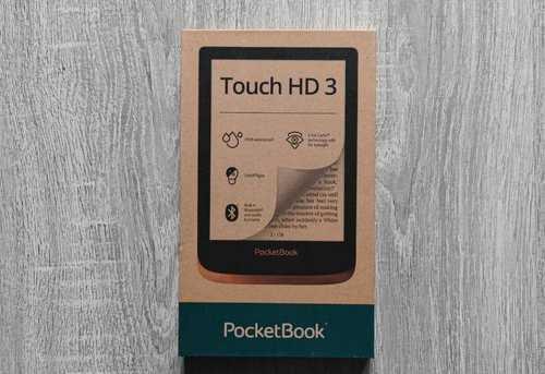 PocketBook 632 Touch HD 3 Silver новая