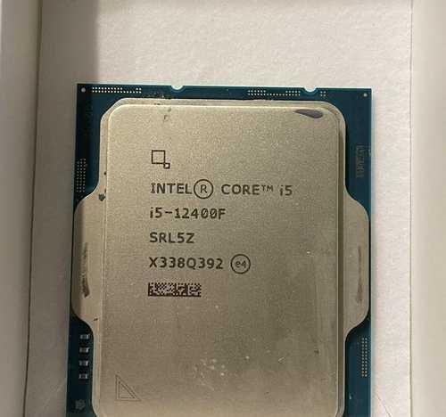 Процессор intel core i5 12400f