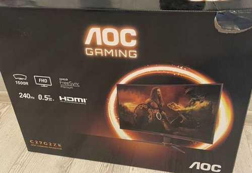 Игровой монитор AOC 27 gaming C27G2ZE 240hz